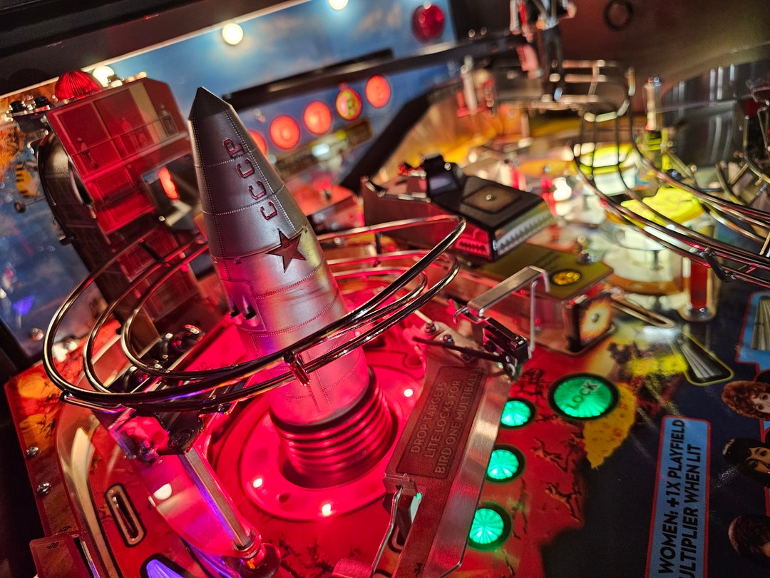 James Bond Pinball Rocket Mod Upgrade Kit - Spectre Bird One - Etsy