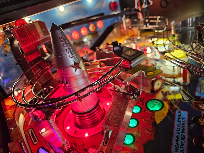 James Bond Pinball Rocket Mod Upgrade Kit - Spectre Bird One - Etsy