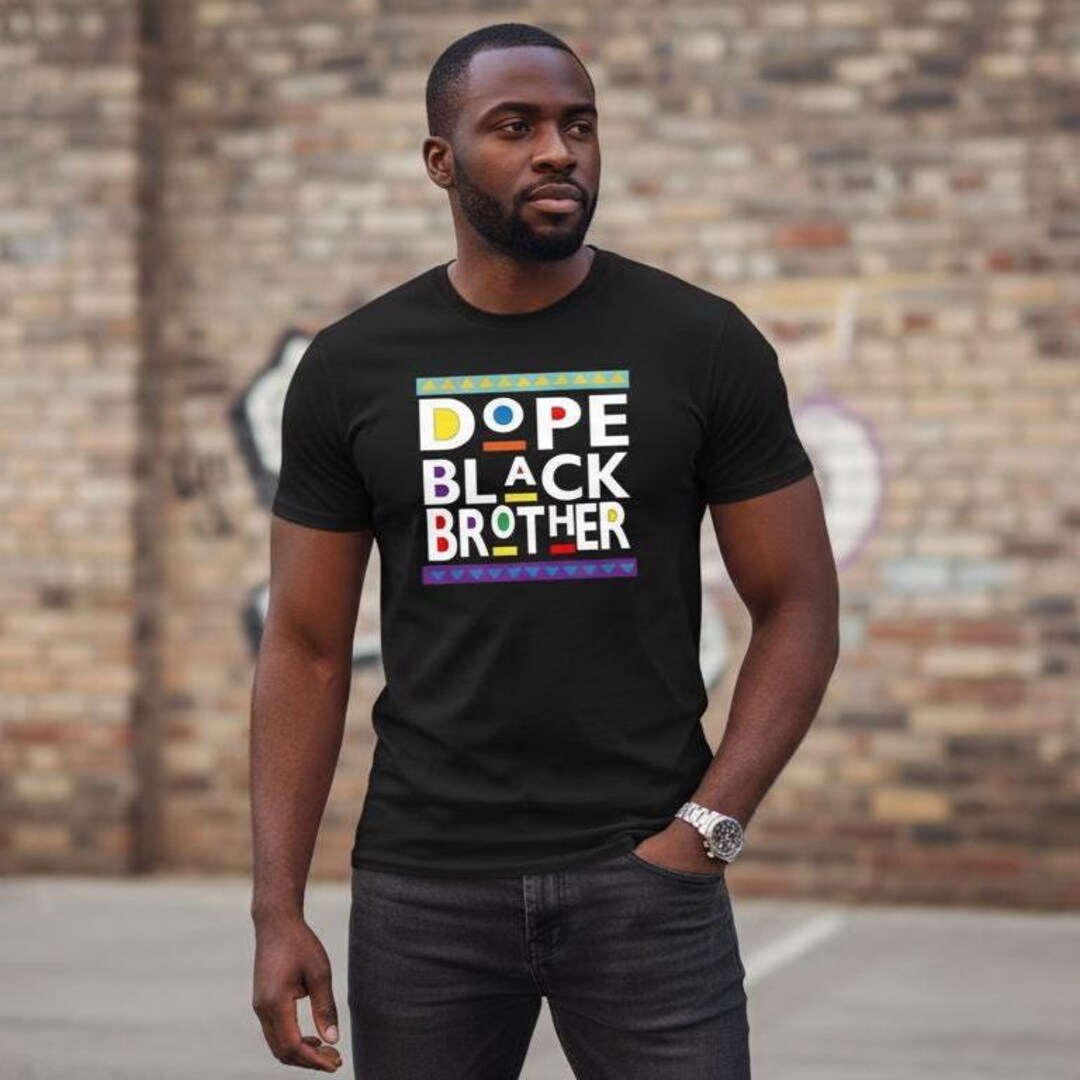 Dope Black Brother SVG PNG Digital Download Instant Download - Etsy