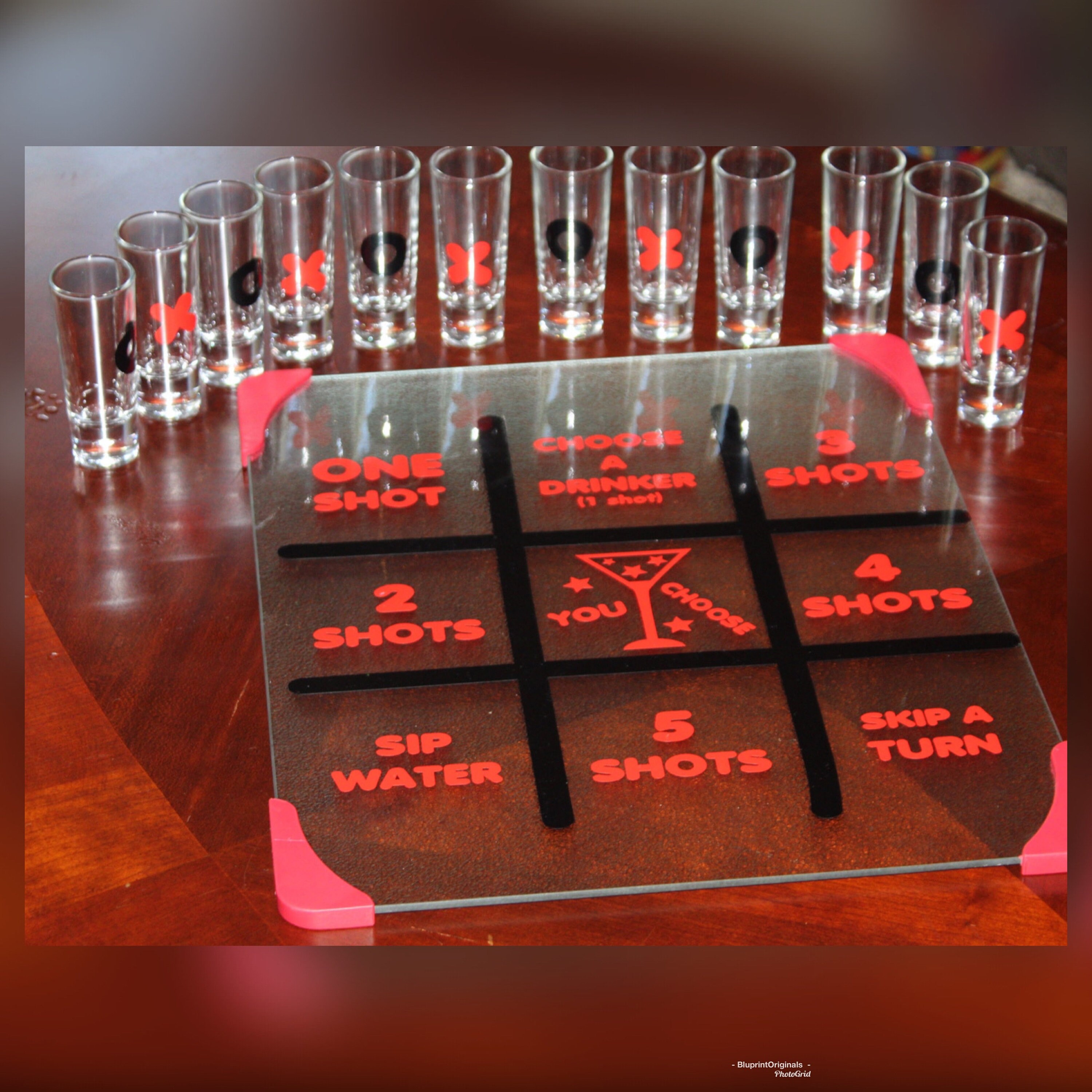 Tic Tac Toe Drinking Game Rules