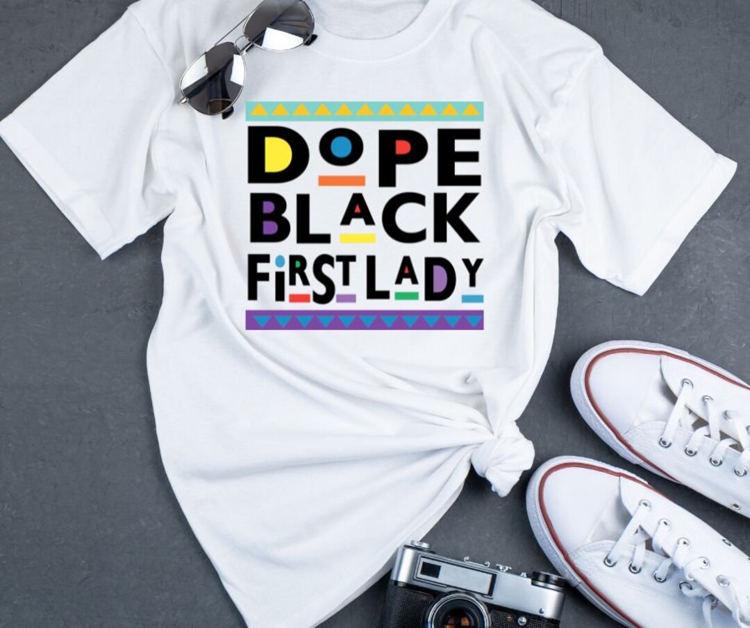 Dope Black First Lady SVG PNG DIGITIAL Download Instant - Etsy