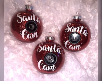 Santa Cam DECAL ONLY Santa Cam Decal Christmas Decals Santa - Etsy
