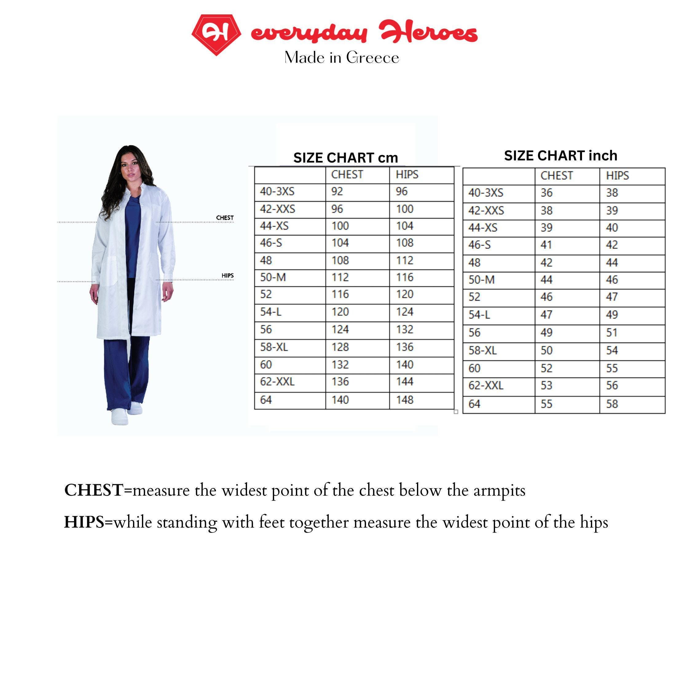 Custom Personalized Embroidered Lab Coat, Doctor Women & Men ...