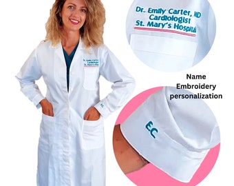 Lab Coat Doctor Hospital Food Industry Warehouse Laboratory - Etsy
