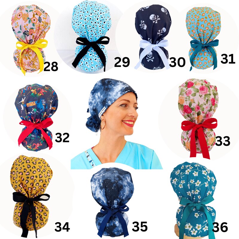 Scrub Caps for Women - Etsy