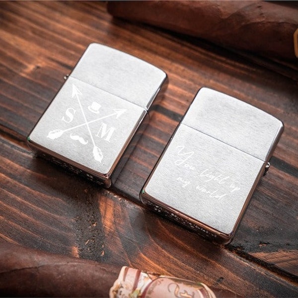 Custom Zippo - Etsy