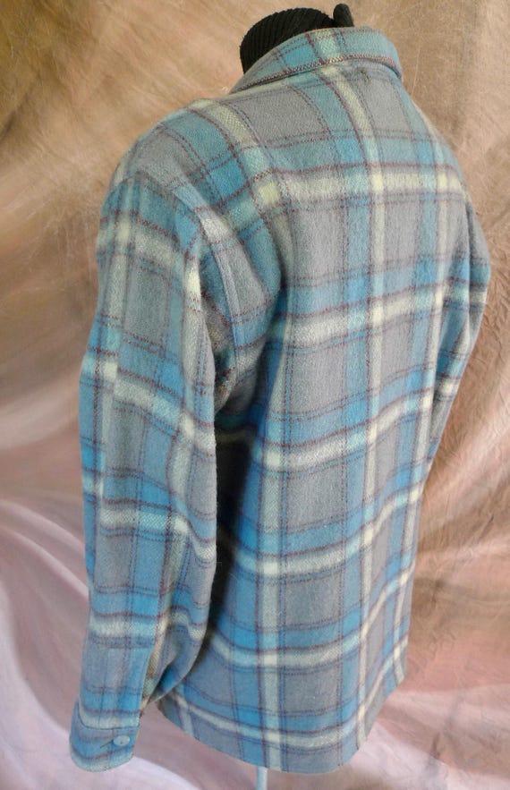 SUPERB Vintage 30's CARSS MACKiNAW 100% Wool Thick Pl… - Gem