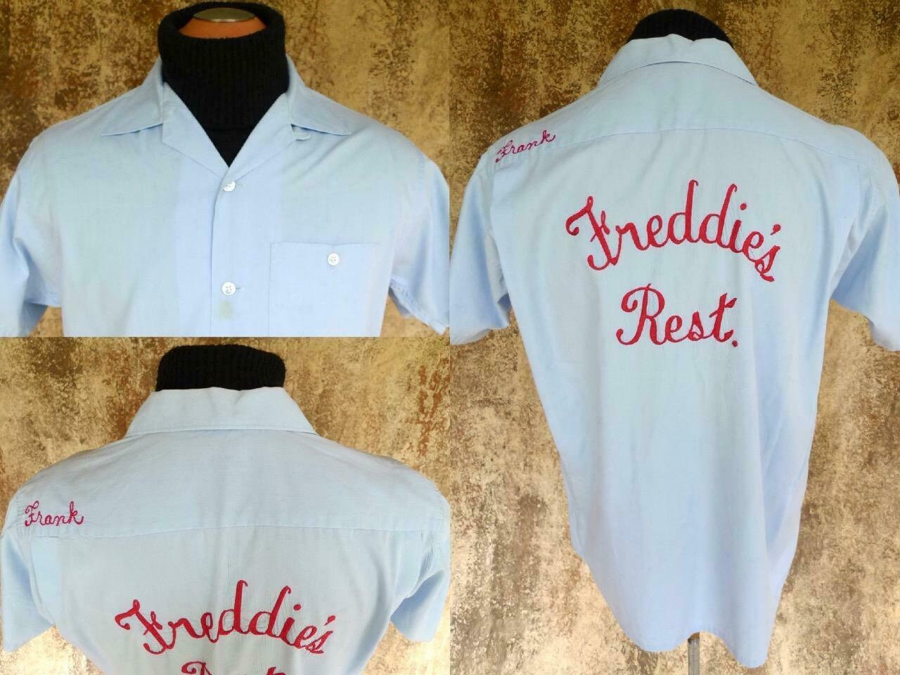 Vintage Chain Stitch Bowling Shirt - Etsy Vintage Chain Stitch Bowling Shirt - Etsy