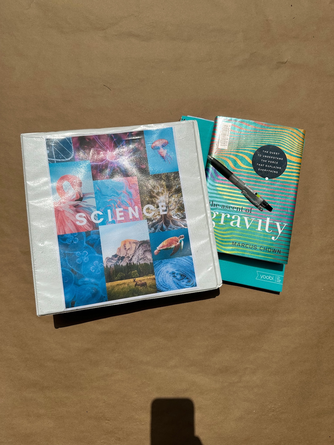 Science Collage Binder Cover | Aesthetic School Supplies - Etsy