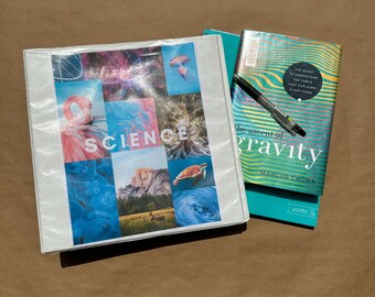 Math Collage Binder Cover Aesthetic School Supplies - Etsy