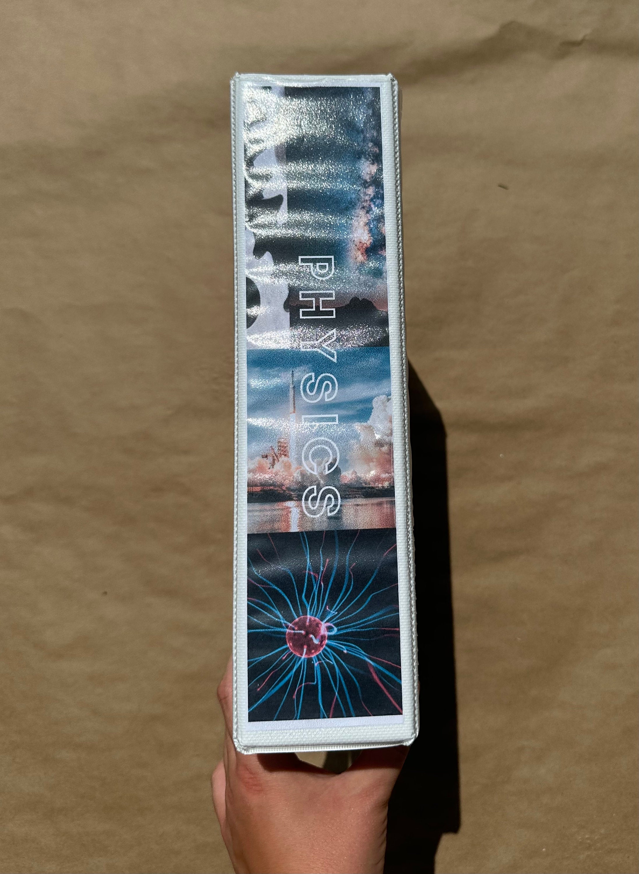 Physics Collage Binder Cover | Aesthetic School Supplies - Etsy