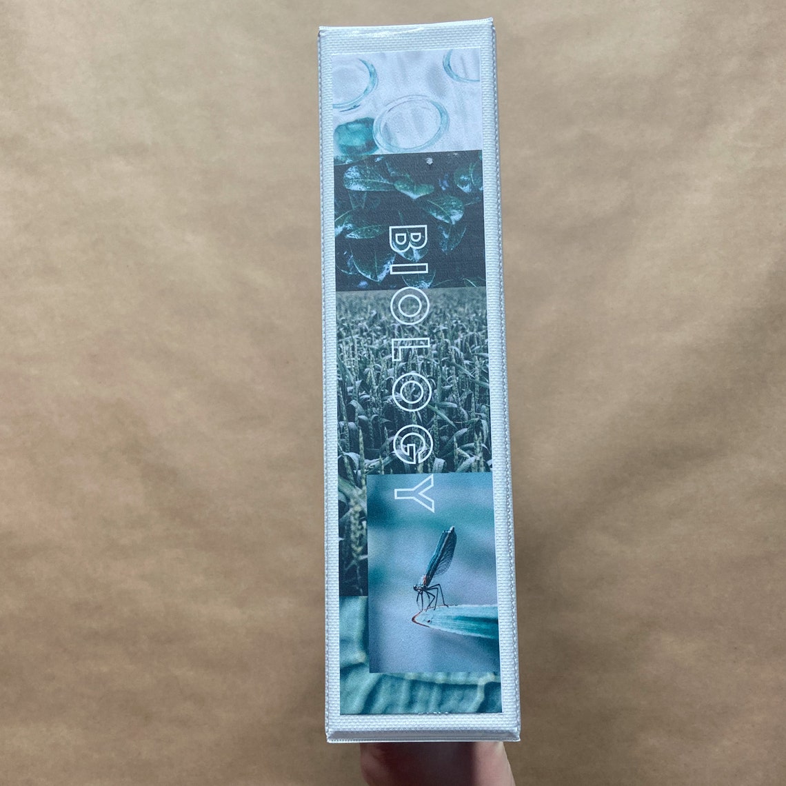 Biology Collage Binder Cover | Aesthetic School Supplies - Etsy