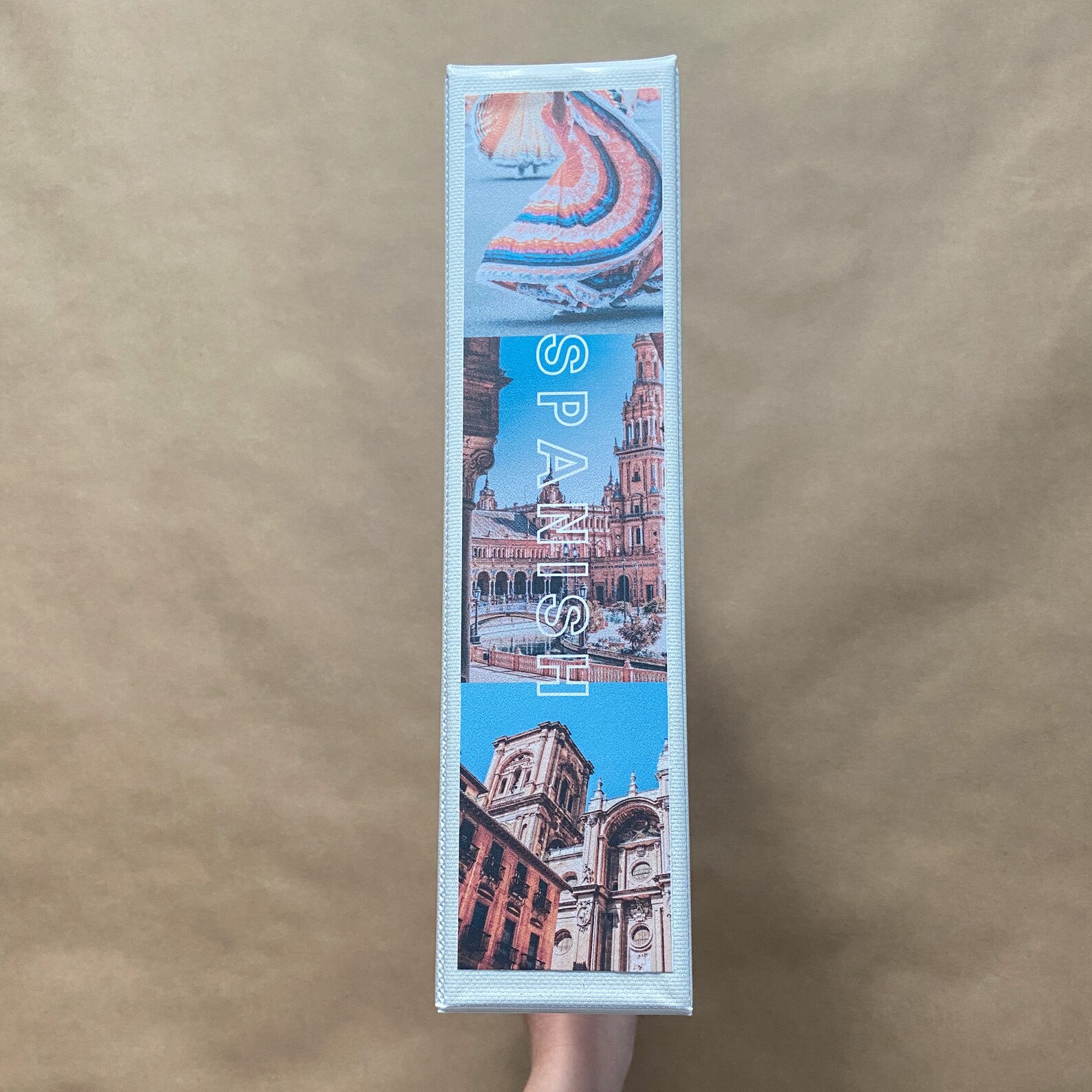 Spanish Collage Binder Cover | Aesthetic School Supplies - Etsy