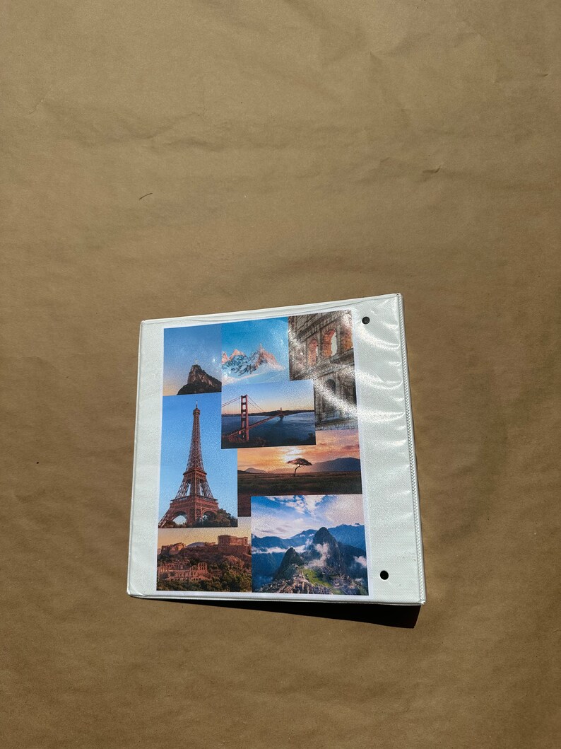 History Collage Binder Cover | Aesthetic School Supplies - Etsy