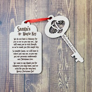 Personalized Santa’s Magic Key - Etsy