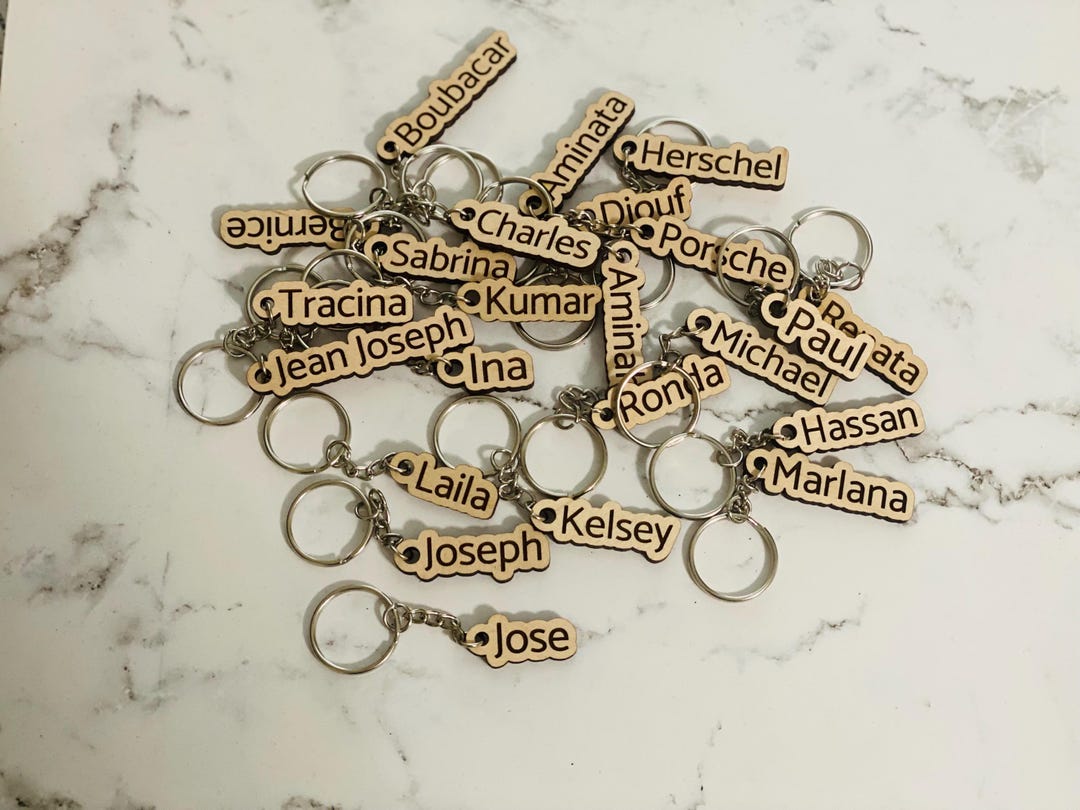Personalized Keychain, Classroom Gift, Work Gift - Etsy
