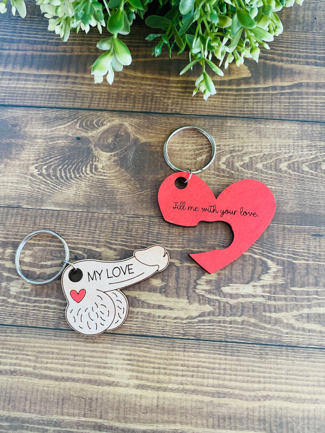 Valentine's Keychain, Funny Gift, Inappropriate Keychain, Adult Humor ...