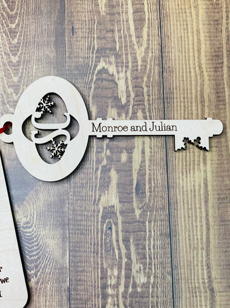 Personalized Santas Magic Key - Etsy