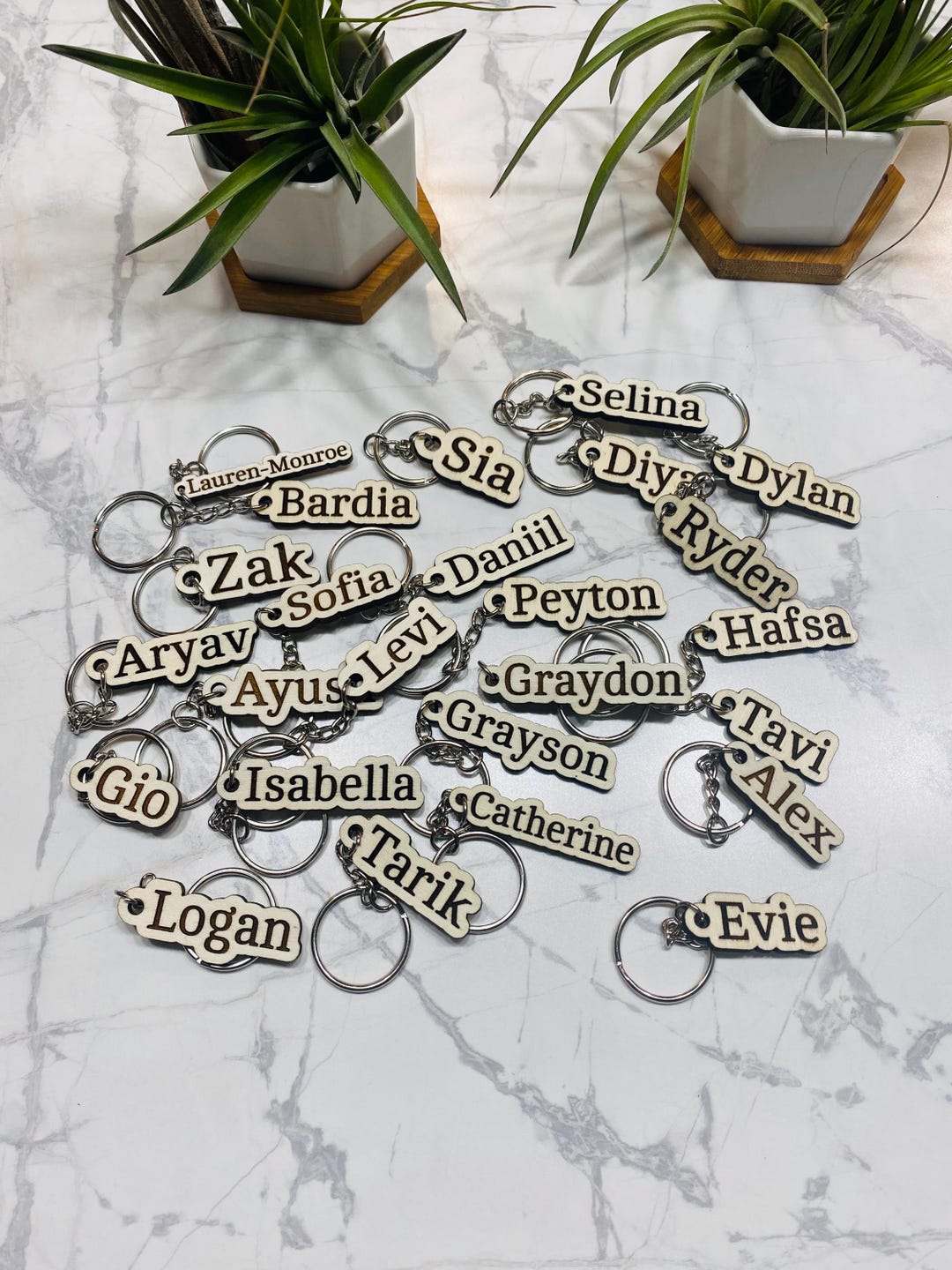 Personalized Keychain, Classroom Gift, Work Gift - Etsy
