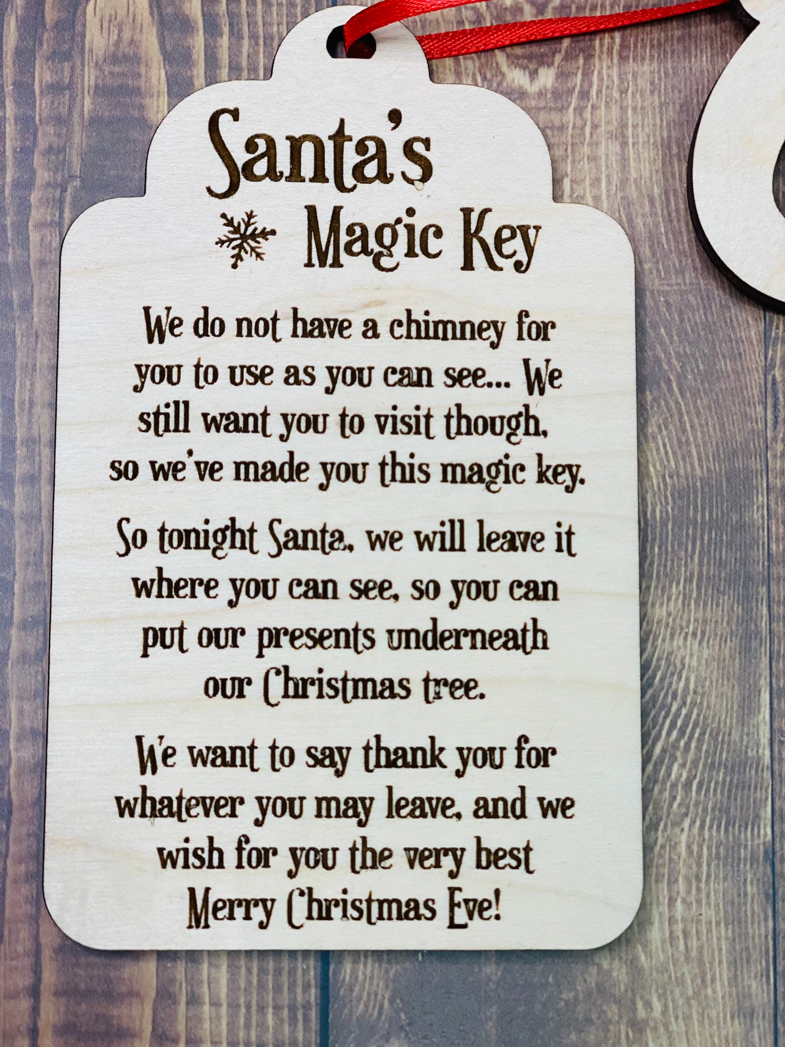 Personalized Santas Magic Key - Etsy