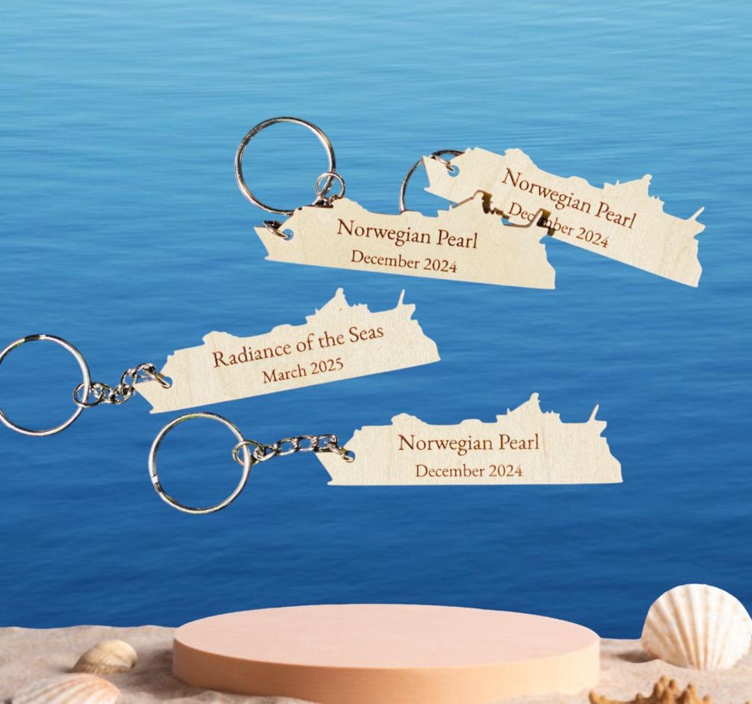 Personalized Cruise Keychain, Travel Keychain, Souvenir - Etsy