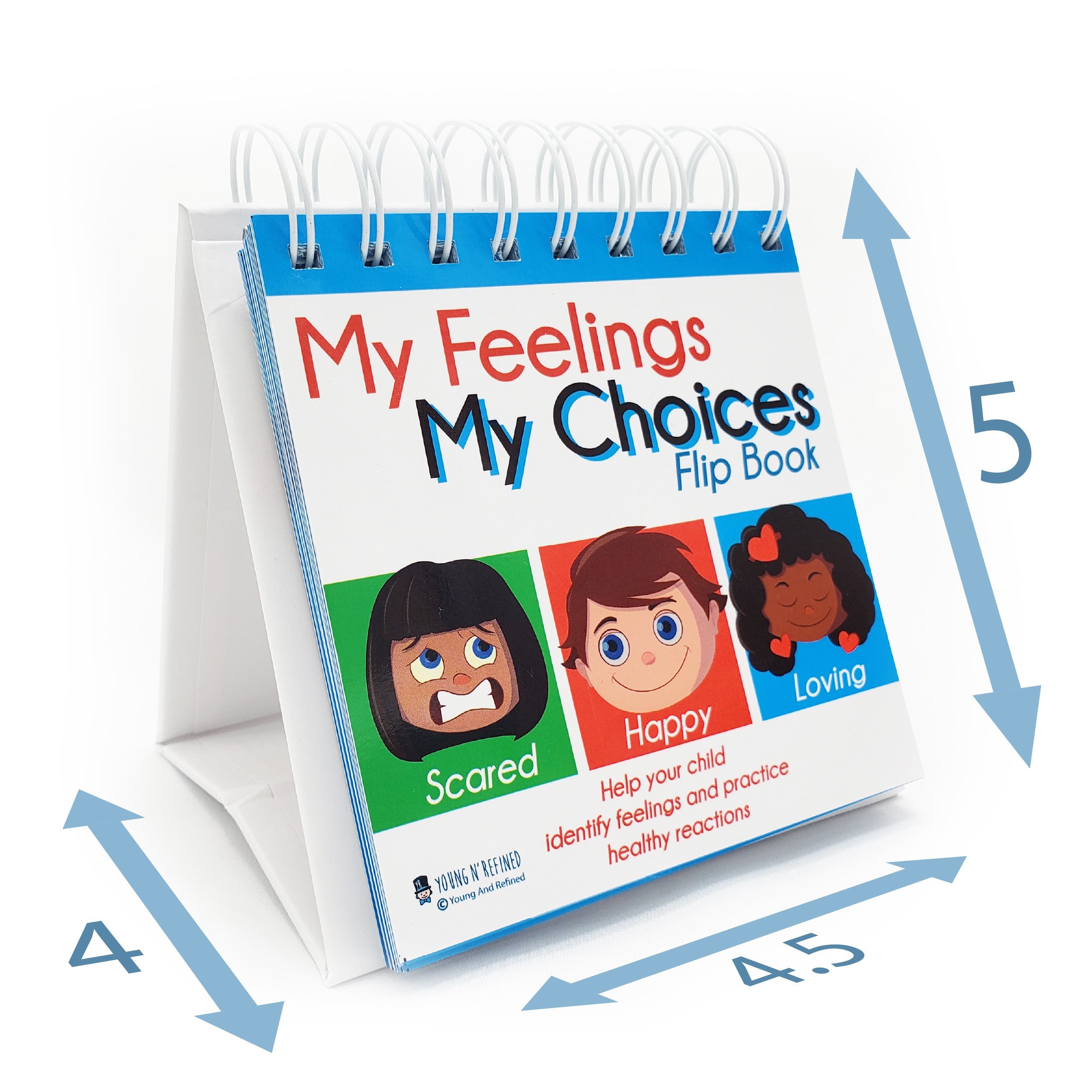 My Feelings My Choices Flip Book Tool for Teaching Processing 22 ...