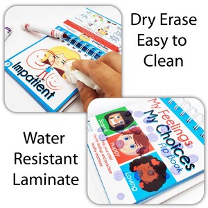 My Feelings My Choices Flip Book Tool for Teaching Processing 22 ...