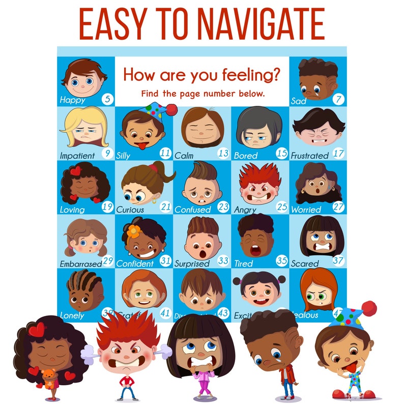 My Feelings My Choices Flip Book Tool for Teaching Processing 22 ...