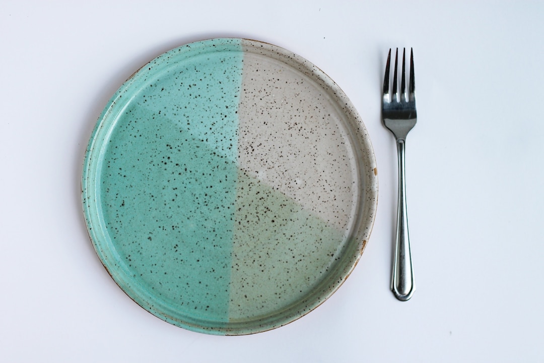 Eclectic Plate, Modern Dinnerware, Geometric Plate - Etsy