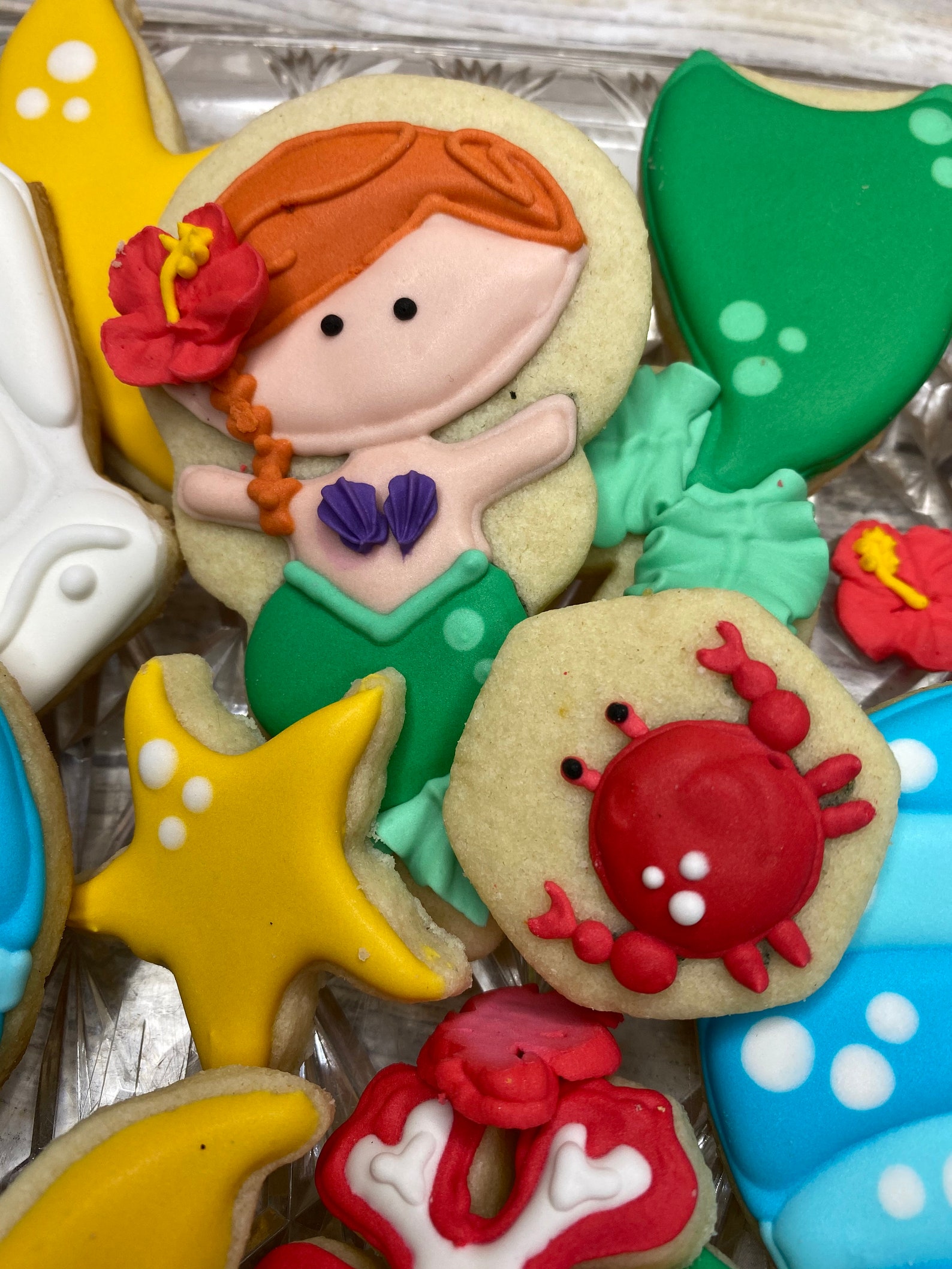 Little Mermaid Cookies - Etsy