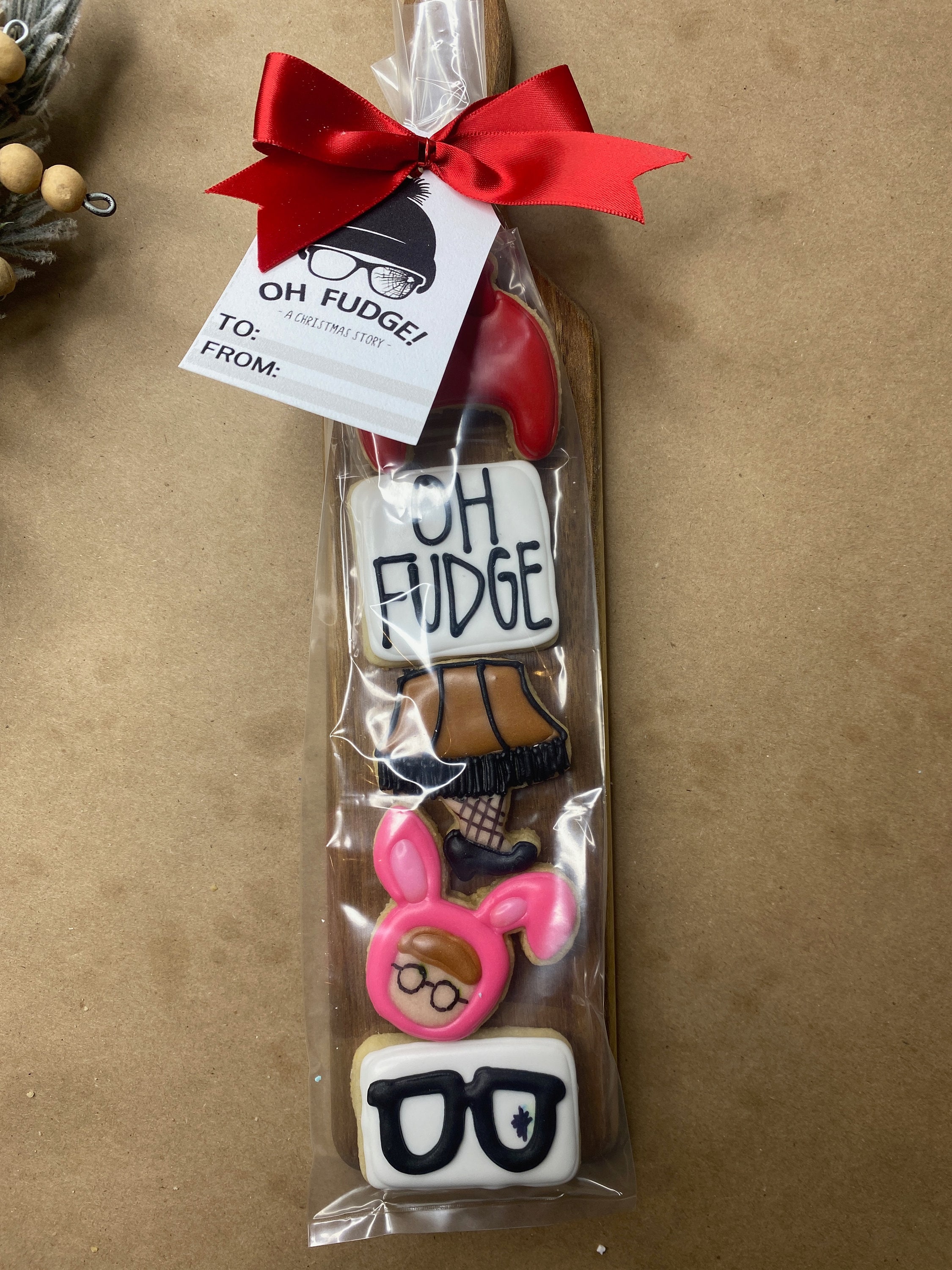 Christmas Story Cookies: Movie Night Party Favors - Etsy