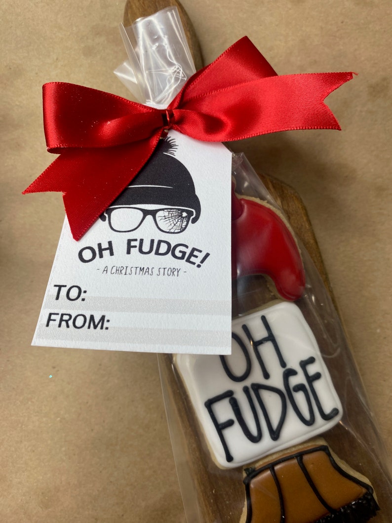 Christmas Story Cookies: Movie Night Party Favors - Etsy
