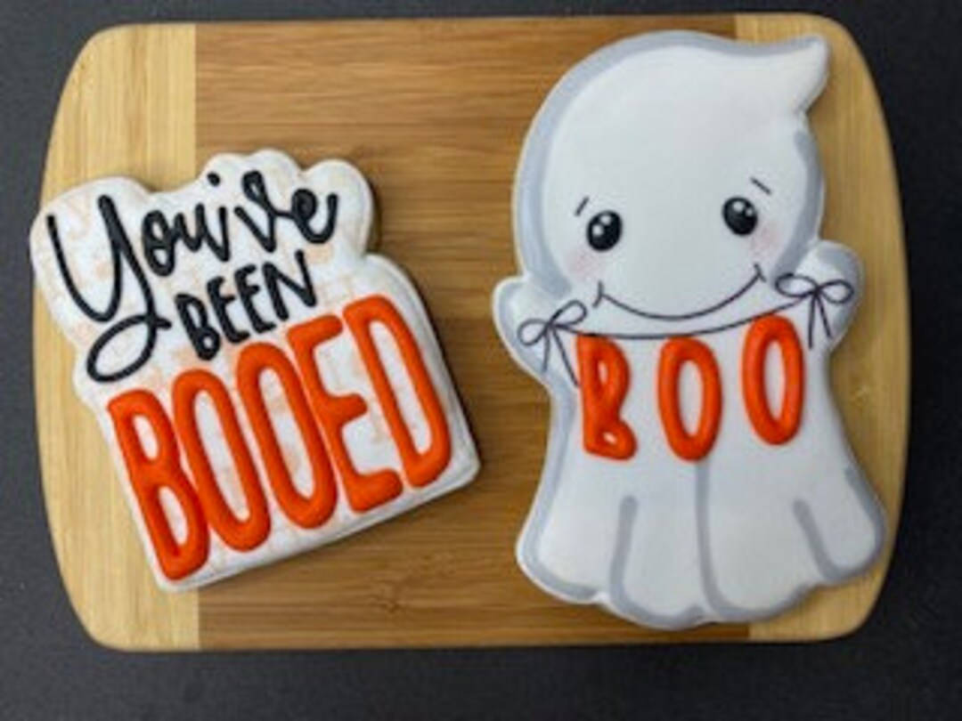 You’ve Been BOOED! Cookie Set, Halloween Cookies, Neighborhood Booed ...
