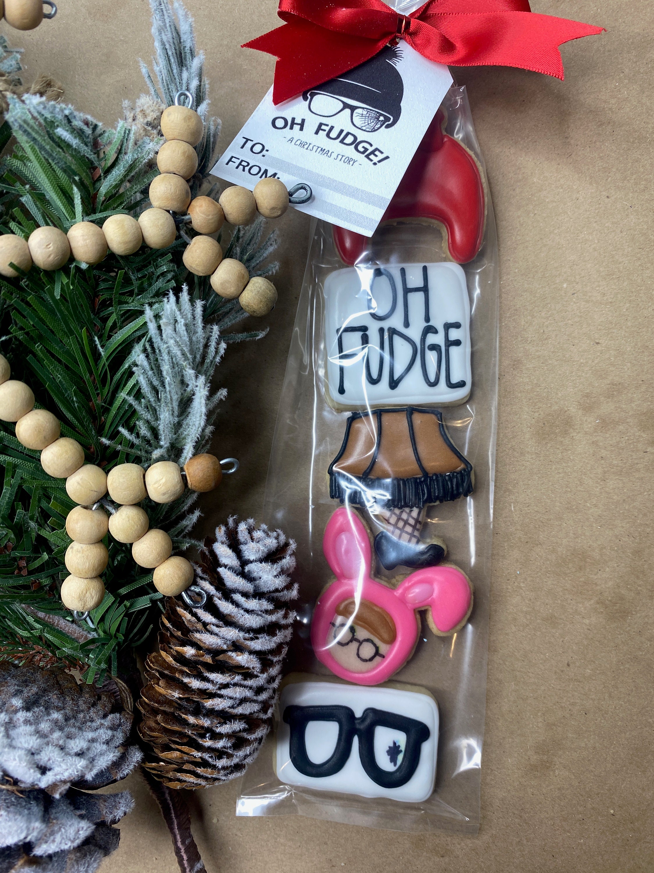 Christmas Story Cookies: Movie Night Party Favors - Etsy