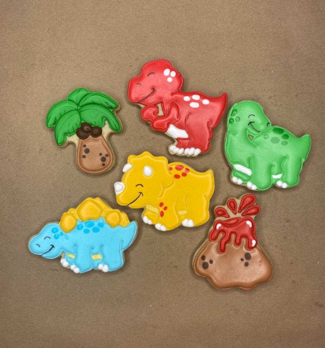 Dino-mite Birthday Cookies, Dinosaur Cookie Set, Custom Cookies, Boy ...