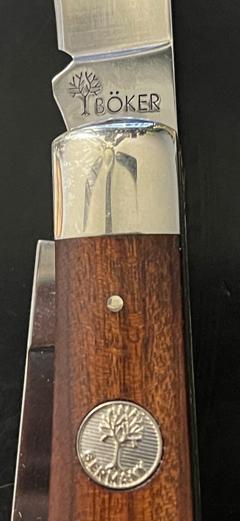 Boker Rosewood Trapper Knife | Personalized Gift - Etsy