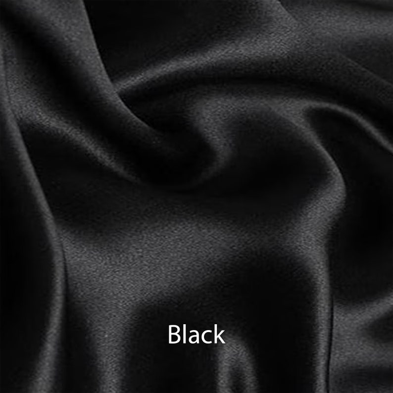 Plain Satin Fabric, 36 Color Silk Satin Fabric, Polyester Satin Fabric ...
