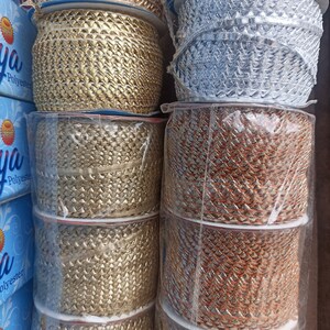7 Color Cut Work Samosa Lace 99 MTR, Samosa Lace Design, Trim for ...