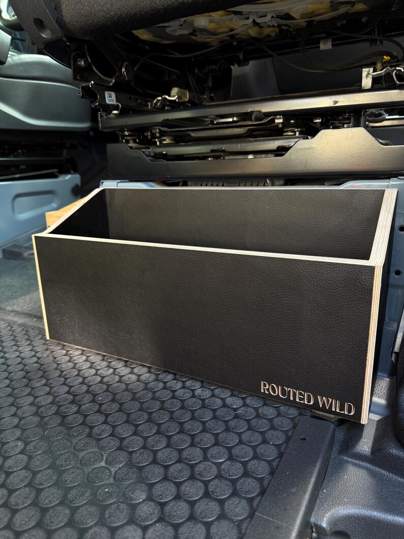 Sprinter Van Accessories Van Seat Storage Sprinter Organizer (leather ...