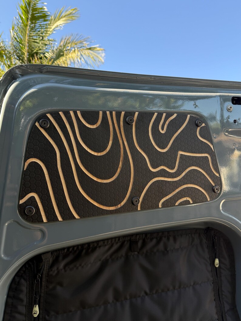 Sprinter Van Accessories Rear Door Panels Upper Hexply Panels Topo Map ...