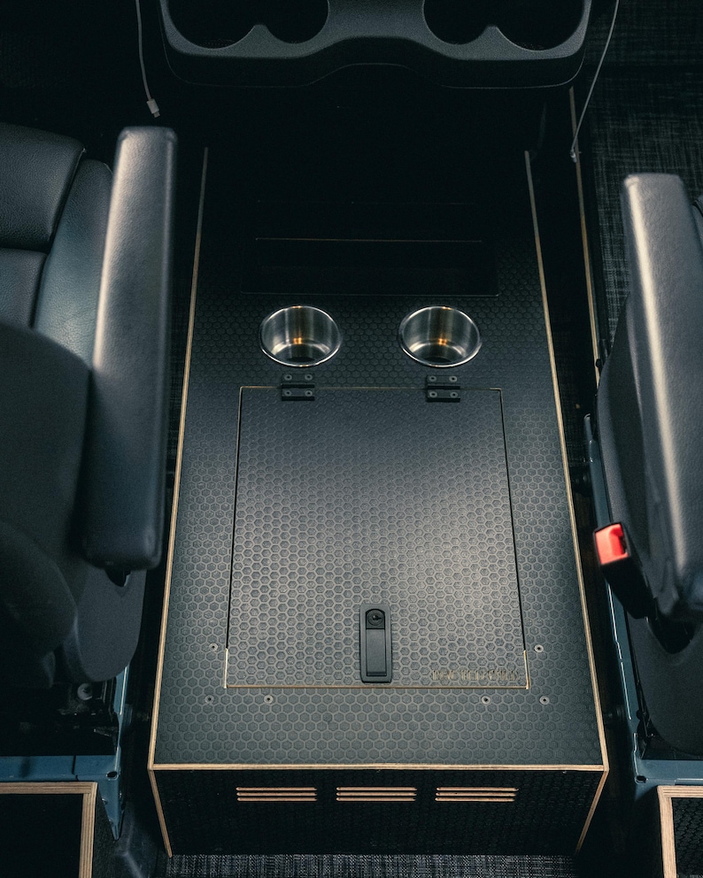 Sprinter Van Center Console Platform Sprinter Accessories Van Storage ...