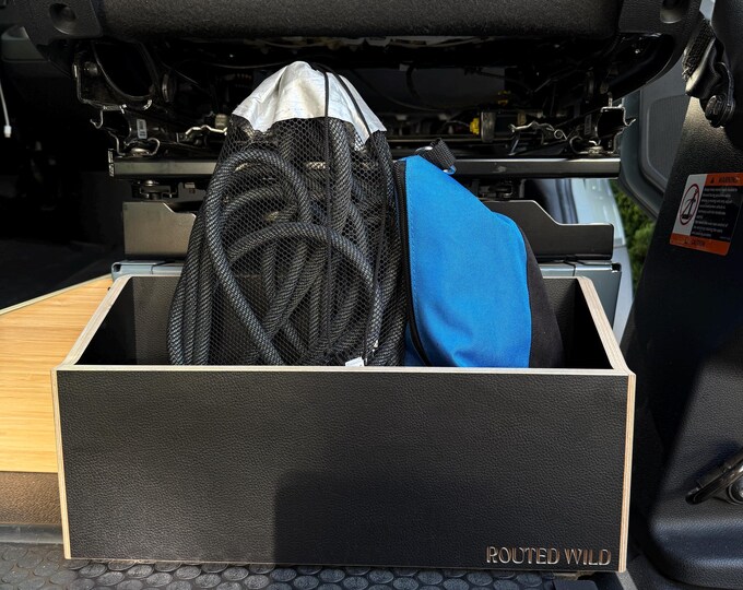 Sprinter Van Accessories Van Seat Storage Sprinter Organizer (leather ...