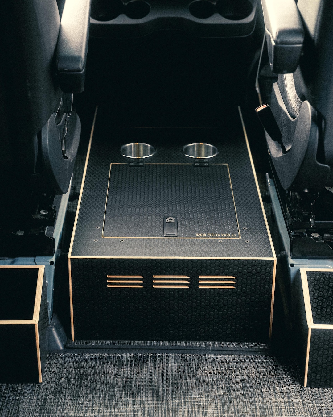 Sprinter Van Center Console Platform Sprinter Accessories Van Storage ...