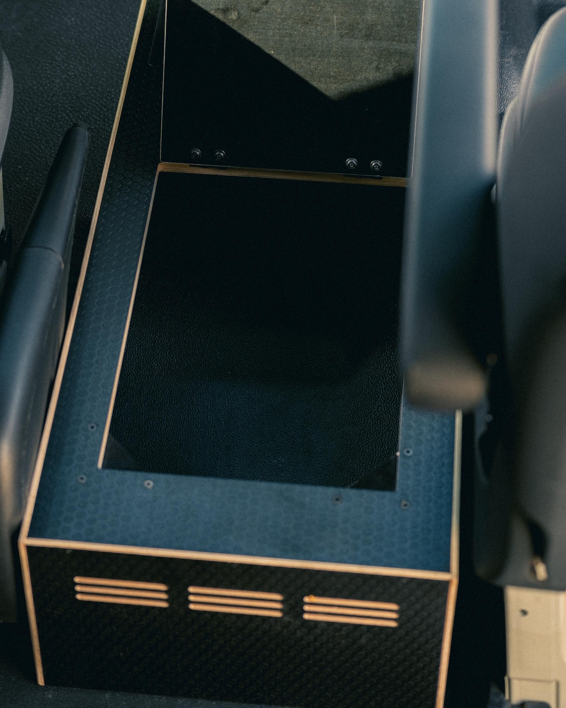 Sprinter Center Console Extra Storage, Dog Platform, Van Accessories ...