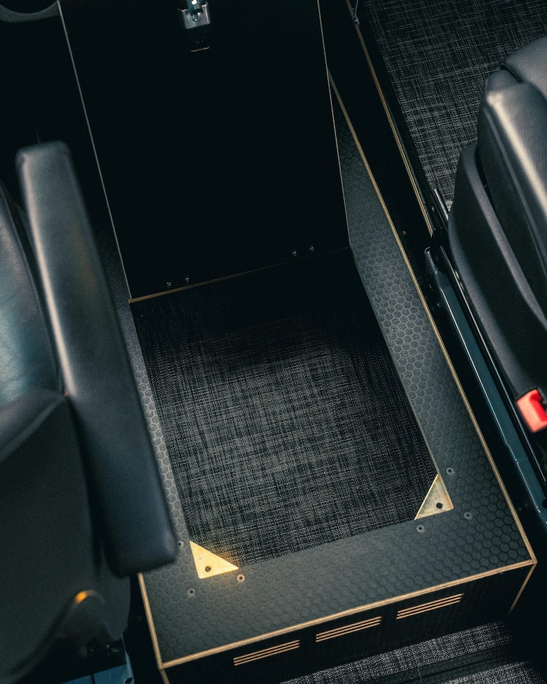 Sprinter Van Center Console Platform Sprinter Accessories Van Storage ...