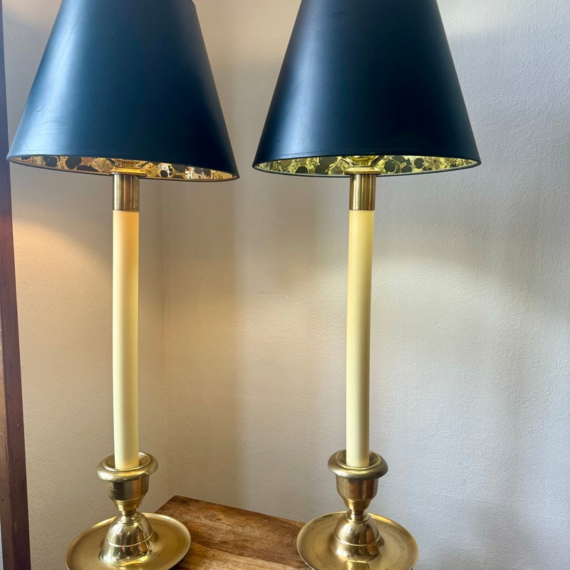 Candlestick Lamp - Etsy