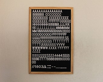 Plastic numbers | Etsy