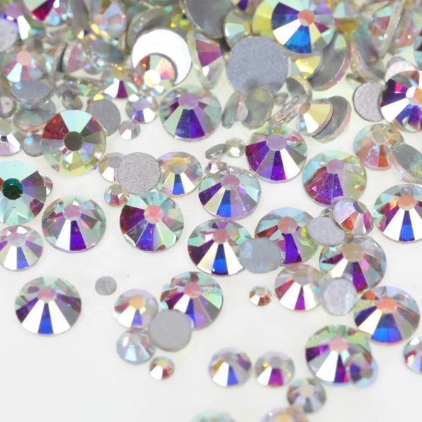 Ab Glass Rhinestones - Etsy