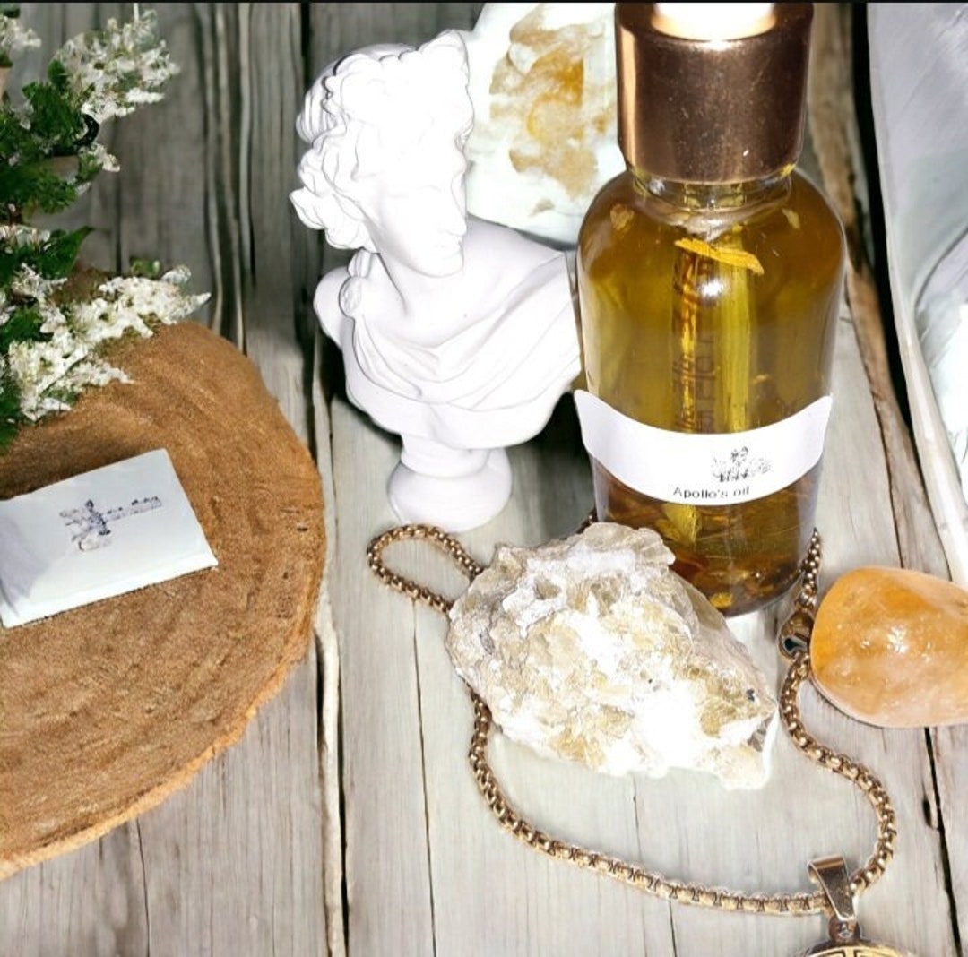 Greek God Apollo Ritual Perfume Oil - Etsy