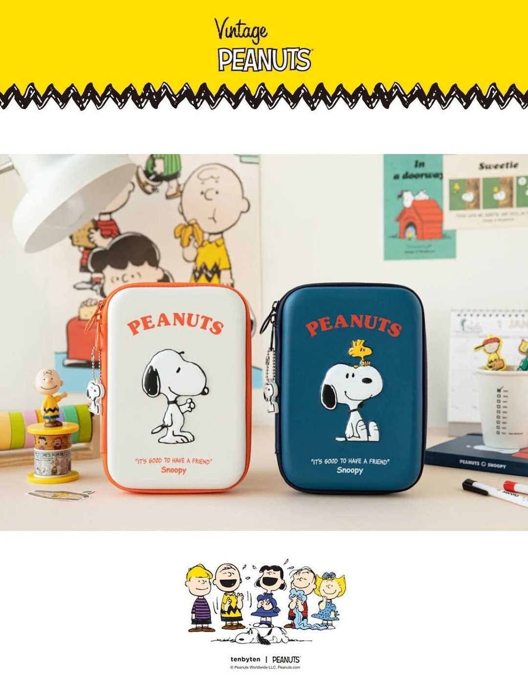 Peanuts Pencil Case / Snoopy Pen Case / Pencil Pouch / Pen Pouch ...